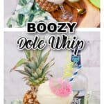 Boozy Dole Whip with Rum