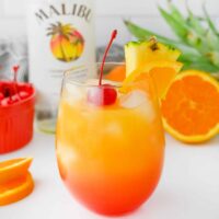 Malibu Sunset Cocktail