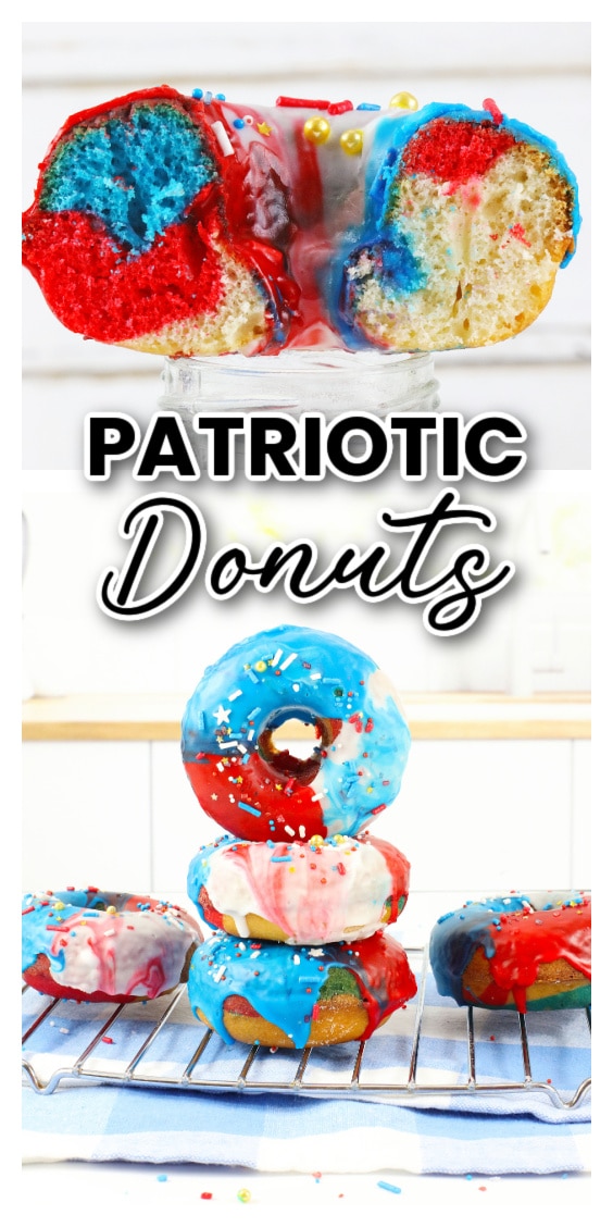 Patriotic Donuts