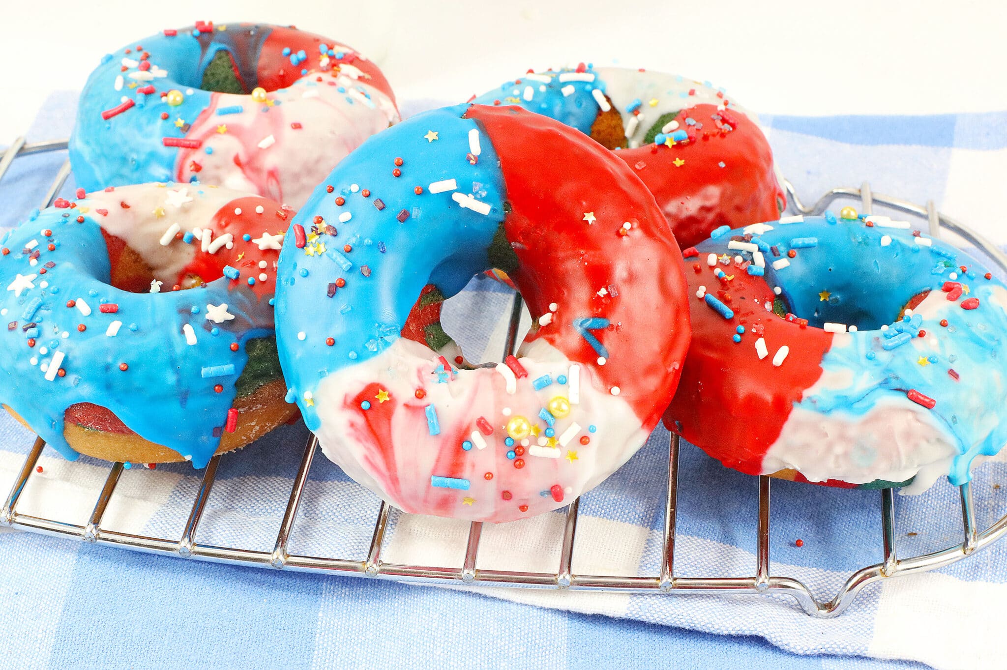 Patriotic Donuts