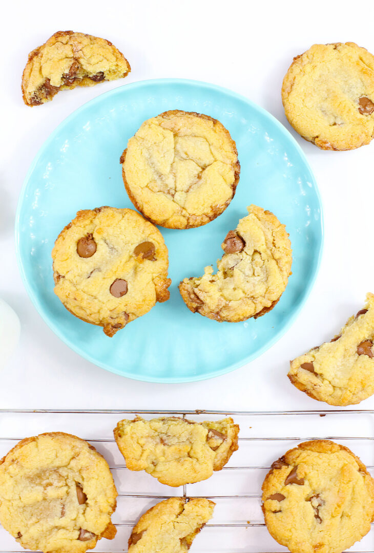 Deep Dish Chocolate Chip Cookies